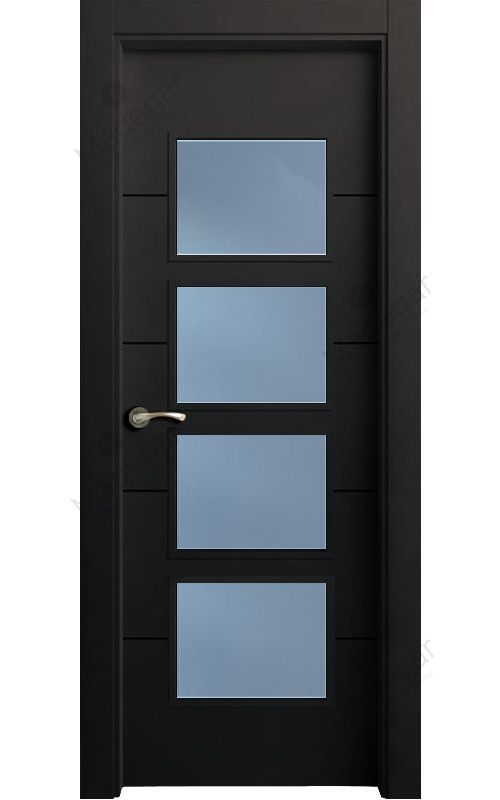 Puerta interior lacada Innova, Termo-acústica LD Lin R4 4VC, blanco ...