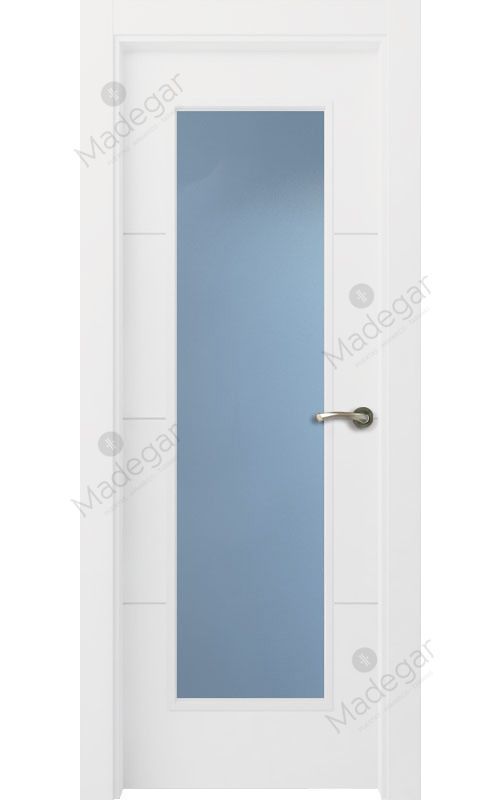Puerta interior lacada Innova, Termo-acústica LD Lin R3 1VL, blanco ...