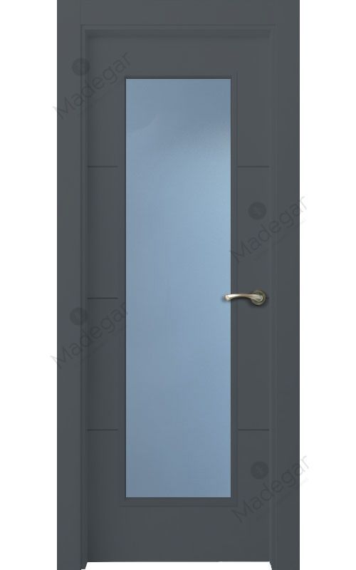 Puerta interior lacada Innova, Termo-acústica LD Lin R3 1VL, blanco ...