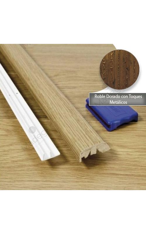 Rodapié, D660PM en Roble Inca Recto, Laminado 8cm. KronoSwiss